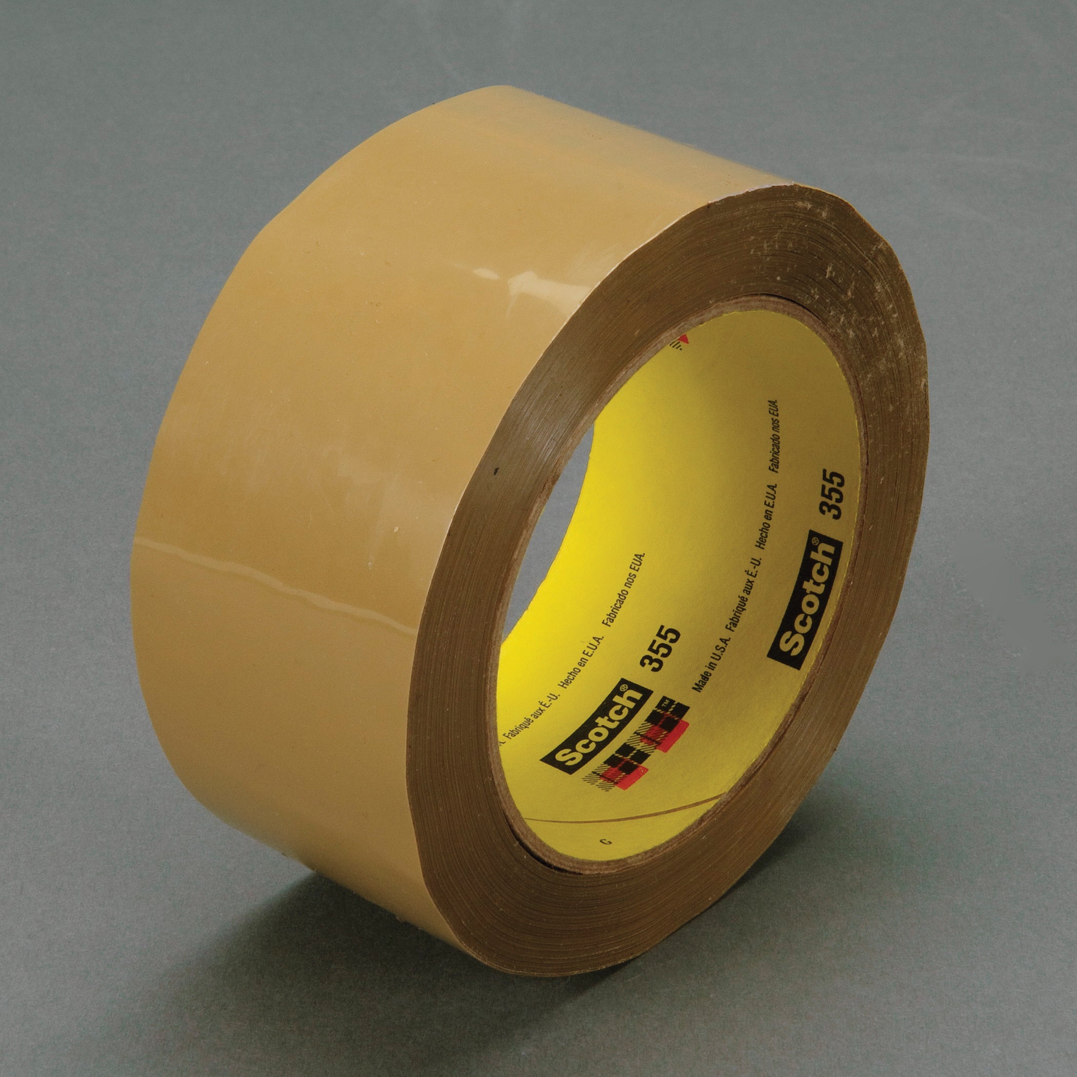 3M Box Sealing Tape 355 Tan (72 mm x 50 m)
