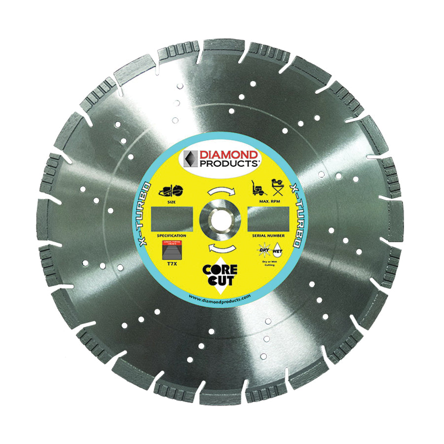 Diamond Products 63760 - 14 Inch x .125 Inch x 1 Inch, X-Turbo (X ...