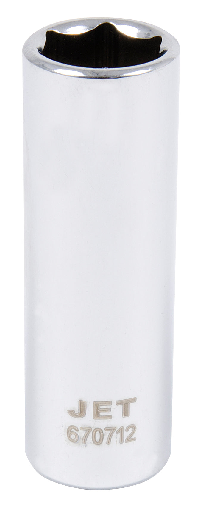 Jet 1/4 Inch Dr X 6Mm Deep Chrome Socket 6 Point