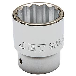 Jet 3/4 Inch Dr X 19 mm Regular Chrome Socket 12 Point