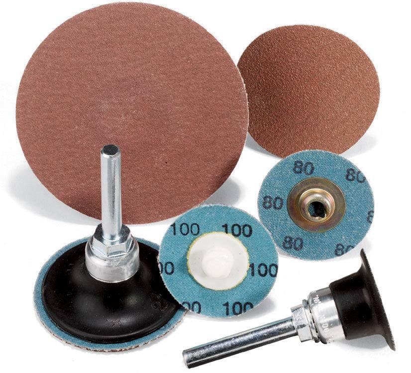 Sait Sait-Lok 55228 - 3 Inch Quickchange Type S Cloth Disc 24 Grit ZH ...
